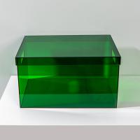 China Custom Acrylic Gift Box With Lid Storage Display For Jewelry Accessories for sale