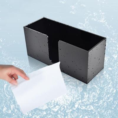 China Hold Paper Towel Acrylic Display Box Hotel Acrylic Tissue Box for sale