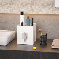 China Hold Paper Towel Acrylic Display Box Hotel Acrylic Tissue Box for sale