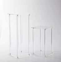 China Party Decoration Clear Perspex Display Stands 4x6 5x7 6x8 8x10 for sale