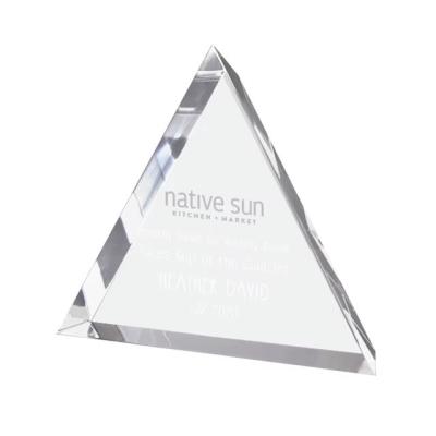 China Office Desk Business Gift Trophy Acrylic Award Customization Design for sale