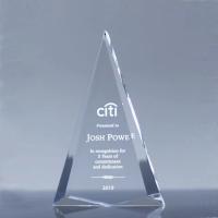 China Office Desk Business Gift Trophy Acrylic Award Customization Design for sale