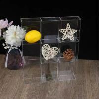 China 9 Compartment Acrylic Display Tray Clear Storage For Jewelry Cosmetics Accessories Retail Display for sale