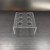 China Acrylic Display Ice Cream Clear Acrylic Cone Holder 3-4mm Thickness for sale