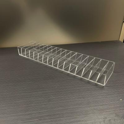 China 3-5mm Clear Acrylic Display Box with Lid Square Engraving Silk Screen Printing Logo for sale