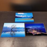 China Clear Solid Acrylic Photo Block Frame Square For Tabletop Perspex Photo Block for sale