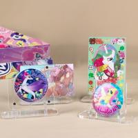 China Perspex Display Stand For Badges And Photocards Versatile Desktop Pins Buttons And Small Cards for sale
