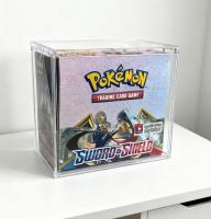 China Acrylic Magnetic Card Storage Case Dustproof Protective Display Box for Collectibles for sale