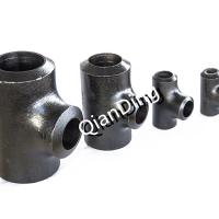 China Wpb A234 Sch5s Carbon Steel Equal Tee Size 60 Inch for sale