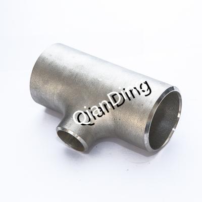 China Astm A182 F304 Stainless Steel Pipe Fittings Equal Or Reducing Tee Seamless for sale