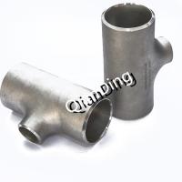 China 3 Inch Sch40 304 306 Stainless Steel Pipe Fittings Equal Or Reducing Tee Seamless for sale