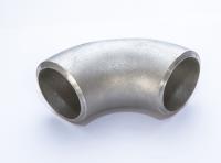 China 304 316L Stainless Steel Pipe Fittings / 90 Degree Welding Elbow SCH 40 for sale