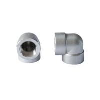 China Round 304 Stainless Steel 90 Degree Elbow Forged SS Pipe Elbow for sale