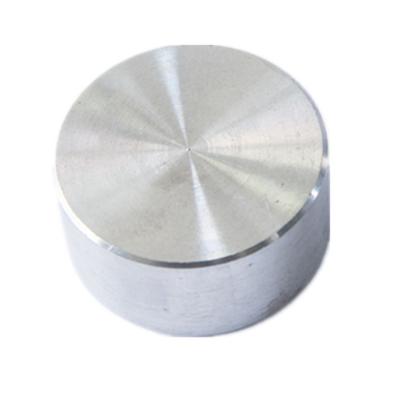 China Black Stainless Steel Buttweld Caps Short Fitting Mild Steel End Caps Heat Resistant for sale