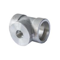China Durable Watering Pipe Fitting Tees Galvanized Seamless High Pressure Tee for sale