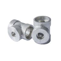 China Durable Watering Pipe Fitting Tees Galvanized Seamless High Pressure Tee for sale