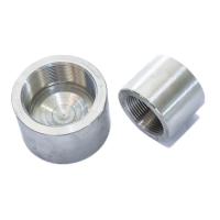China 2 Inch Round Stainless Steel Pipe Caps Female Threaded Forged Non Standard for sale