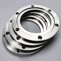 China A105 carbon Steel Plate Flanges Ring Rolling Forging PN100 for sale
