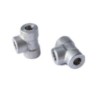 China Galvanized Threaded Pipe Fitting 45 90 Degree Elbow Customized Threaded Equal Tee for sale