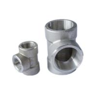 China Galvanized Threaded Pipe Fitting 45 90 Degree Elbow Customized Threaded Equal Tee for sale