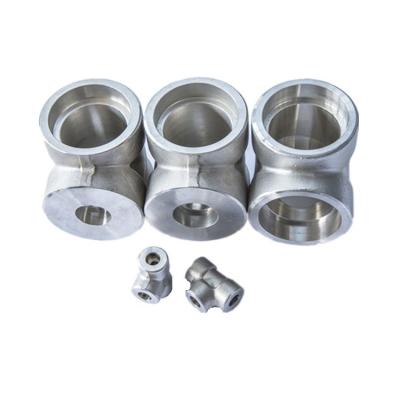 China 304 316 Stainless Steel Cross Tee Fitting Welding Forging for sale