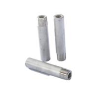 China Long Forged Stainless Steel Barrel Nipple Fittings 304L 316L FNPT MNPT BSPT for sale