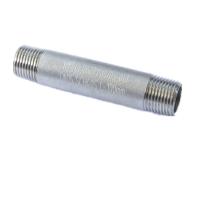 China Threaded Seamless Pipe Fittings Nipple Stainless Steel Multi Specification ASTM A403 for sale