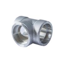 China 304 304L 316 316L High Pressure Stainless Steel Fittings Equal Tee socket welding for sale