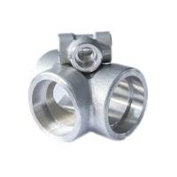 China 304 304L 316 316L High Pressure Stainless Steel Fittings Equal Tee socket welding for sale