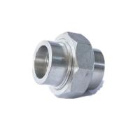 China Hexagon Socket Weld Union 304 316 Stainless Steel Pipe Union printed surface for sale