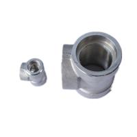 China ASME B16.11 High Pressure Steel Pipe Fittings 304L 316L Socket Weld Tee 3000# 6000# 9000# for sale