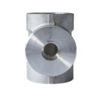 China ASME B16.11 High Pressure Steel Pipe Fittings 304L 316L Socket Weld Tee 3000# 6000# 9000# for sale