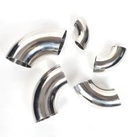 China Butt Welding Stainless Steel Pipe Fittings 316L 90 Degree Elbow for sale