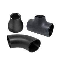 China Carbon Steel Black Pipe Fitting Tees ASTM A234 WPB Acid Proof for sale