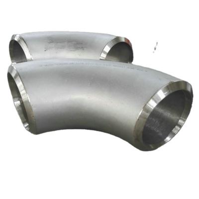 China ANSI 316L Stainless Steel Pipe Fittings Butt Welding 90 Degree Elbow Pipe Fitting for sale