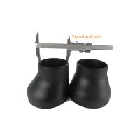 China Forged Black Steel Pipe Fittings ASTM A234 WPB Concentric Eccentric Reducer for sale