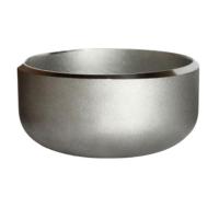 China ASME B16.9 Stainless Steel Pipe Fittings SCH 40 SCH 80 Butt Weld Pipe Cap for sale