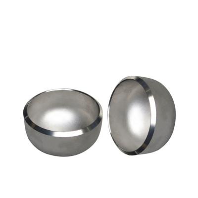 China ASME B16.9 Stainless Steel Pipe Fittings SCH 40 SCH 80 Butt Weld Pipe Cap for sale