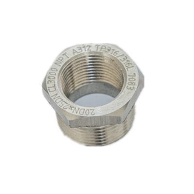 China Ss ASTM Hex Reducing Bush Female Pipe Adaptor 6000 Psi 316l for sale