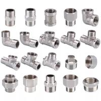 China ASTM A403 Threaded Pipe Fitting Super Whole Male Female Straight Nipple 316 Stainless Steel for sale