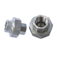China Forged Npt Threaded Union 1 Inch 2 Inch 4 Inch Carbon Steel A105 Female for sale