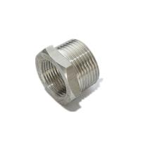 China Hot Dip Galvanized Npt Pipe Plugs Forged Hex / Round 316l Threaded Pipe Fitting for sale