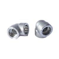 China Forged Socket Welding ASTM Female Threaded Elbow For Water Pipe Fittings for sale