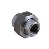 China Forged 1 Inch 2 Inch 4 Inch Carbon Steel A105 Female NPT Threaded Pipe Fittings Union for sale