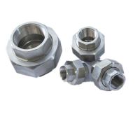 China Forged 1 Inch 2 Inch 4 Inch Carbon Steel A105 Female NPT Threaded Pipe Fittings Union for sale