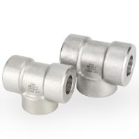 China High Pressure 304 Sw Tee Forged Steel Pipe Fittings for sale