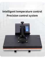 China KECAI Wholesale DTF Heat Press 38*38/40*60CM T-shirt Digital Printing Transfer Machine DTF Heat Press Machine for Tshirt for sale