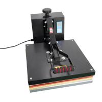 China Clothing T-shirt Heat Sublimation Printing Press Hot New Products High Quality Heat Press Custom Flatbed Stamping Machines for sale