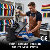 China Factory Wholesale 38x38cm Digital Transfer Manual Heat Press Machine for Custom Professional Sublimation T Shirt Printing Tools for sale