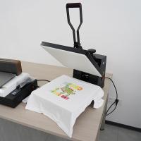 China KECAI Hot Sale 38*38cm Flat Heat Press Machine Heat Press Transfer for Sublimation T-shirt for sale